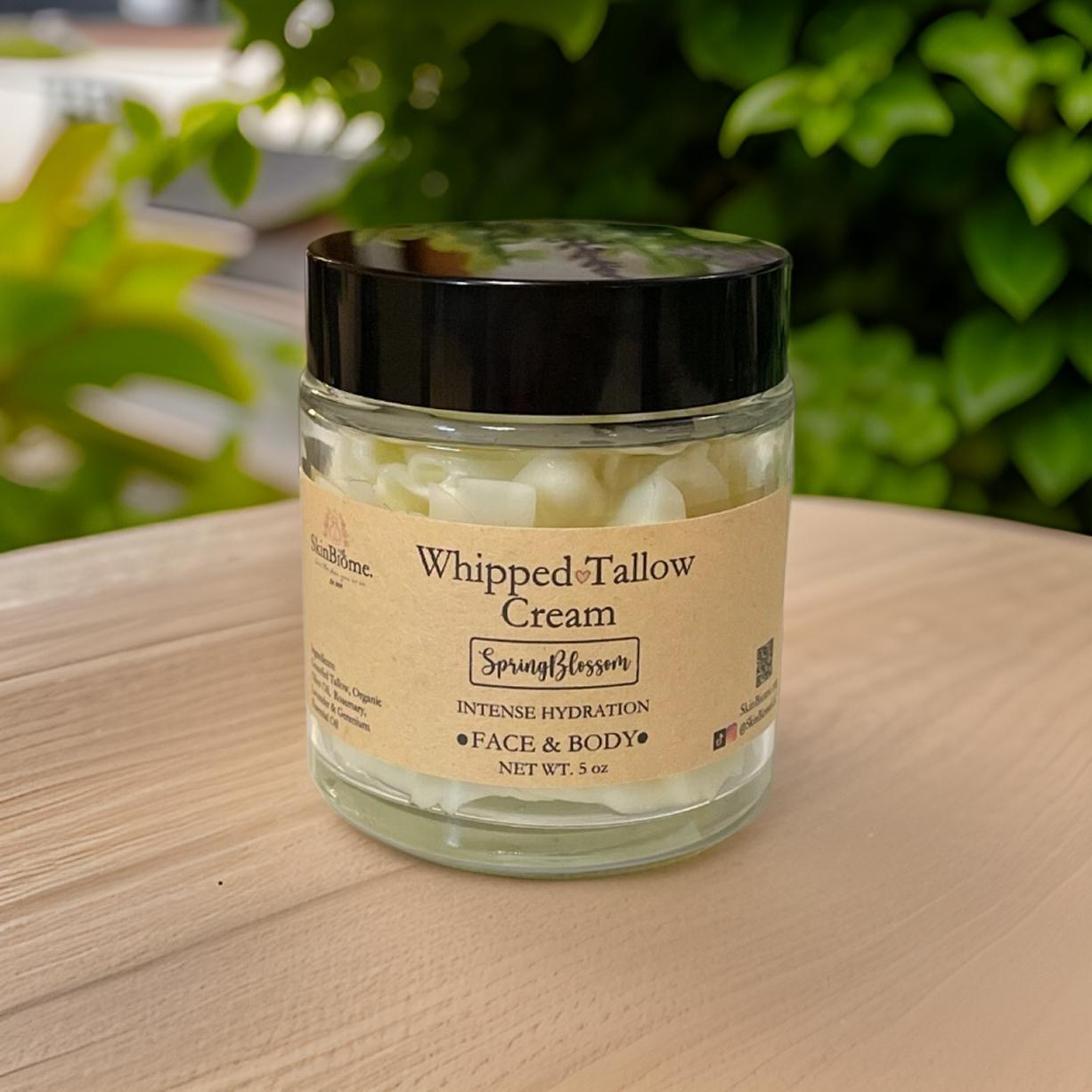 Whipped Tallow Face and Body Cream - SkinBiome.